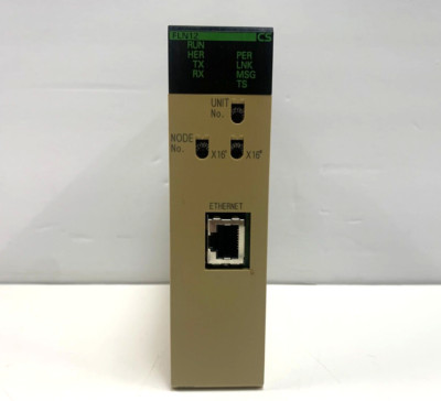 OMRON CS1W-FLN12. FL-NET ETHERNET MODULE | eBay