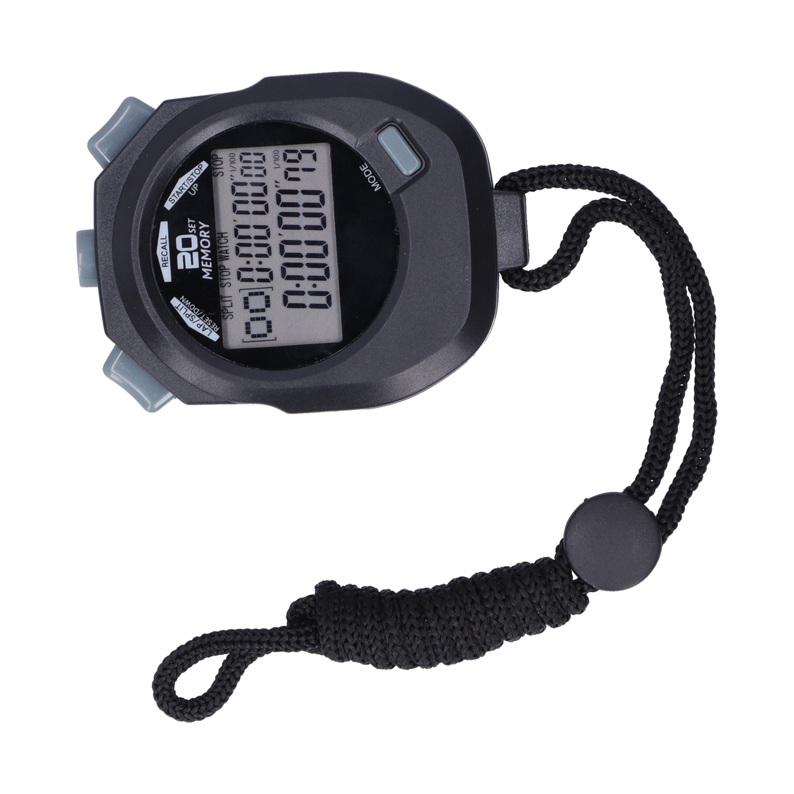 Sports Electronic Stopwatch 1/100 Second High Accuracy Digital ...