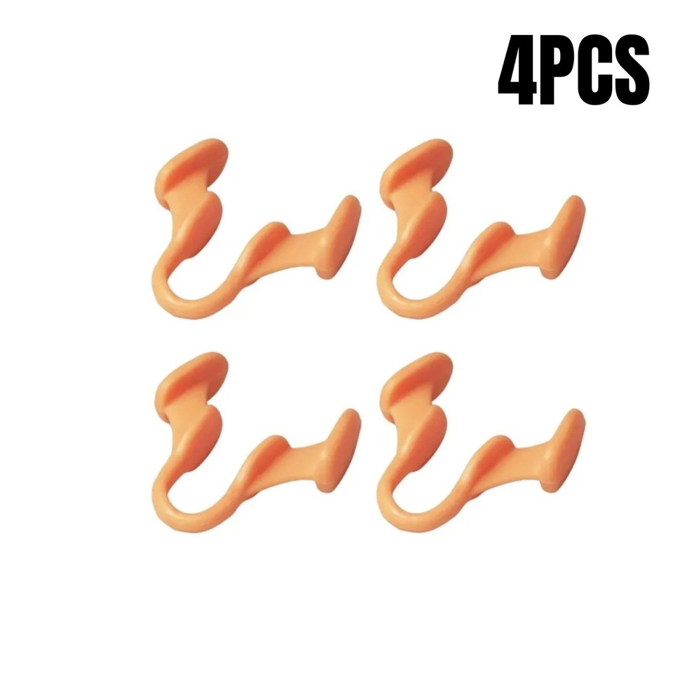2/4Pcs Silicone Nose Clips Anti Snoring Nasal Dilator Stop Snoring Clip ...