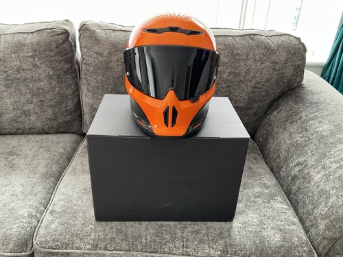 Ruroc EOX Ignis Orange Helmet | eBay UK