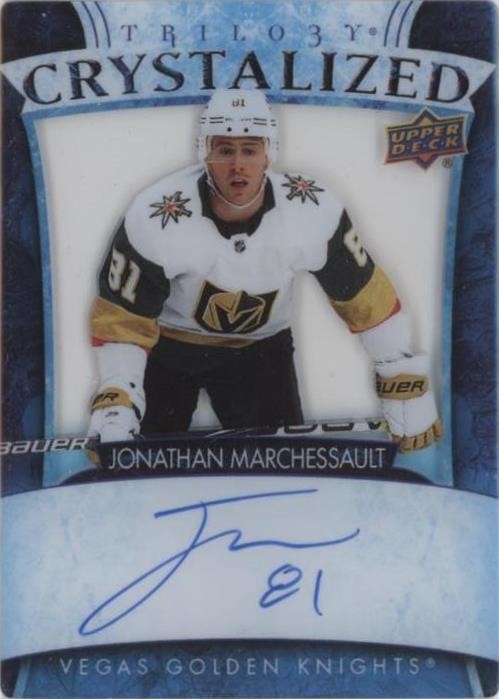 2020-21 Upper Deck Trilogy - Crystallized Signatures 2022-23 Upper Deck ...