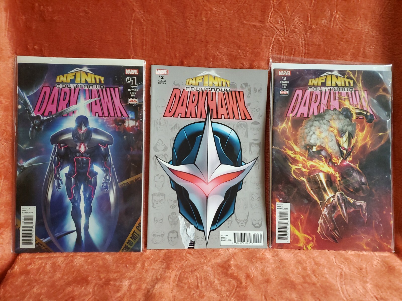 Infinity Countdown DarkHawk 1 - 3 Comic Books- | eBay
