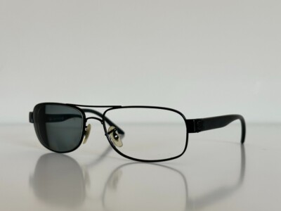 Ray Ban RB 3273 006 Aviator Black Gray Gradient Sunglasses 57-17 3N ...