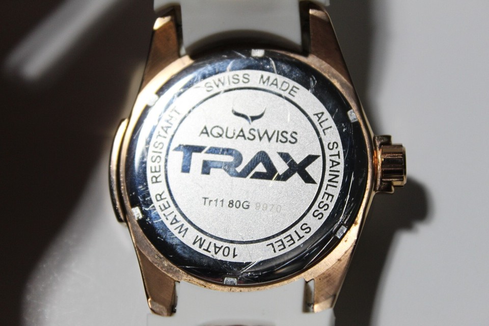 AquaSwiss Trax Mens Swissmade watch ref TR11 80G from prominent estate ...