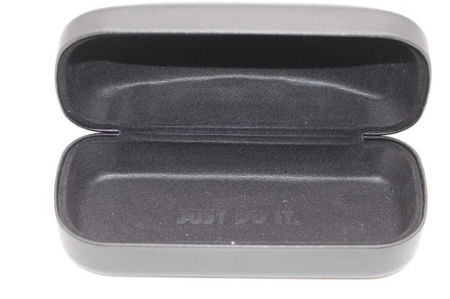 Nike Eyeglasses Sunglasses Case Hard Clam Shell Black Just Do It- | eBay