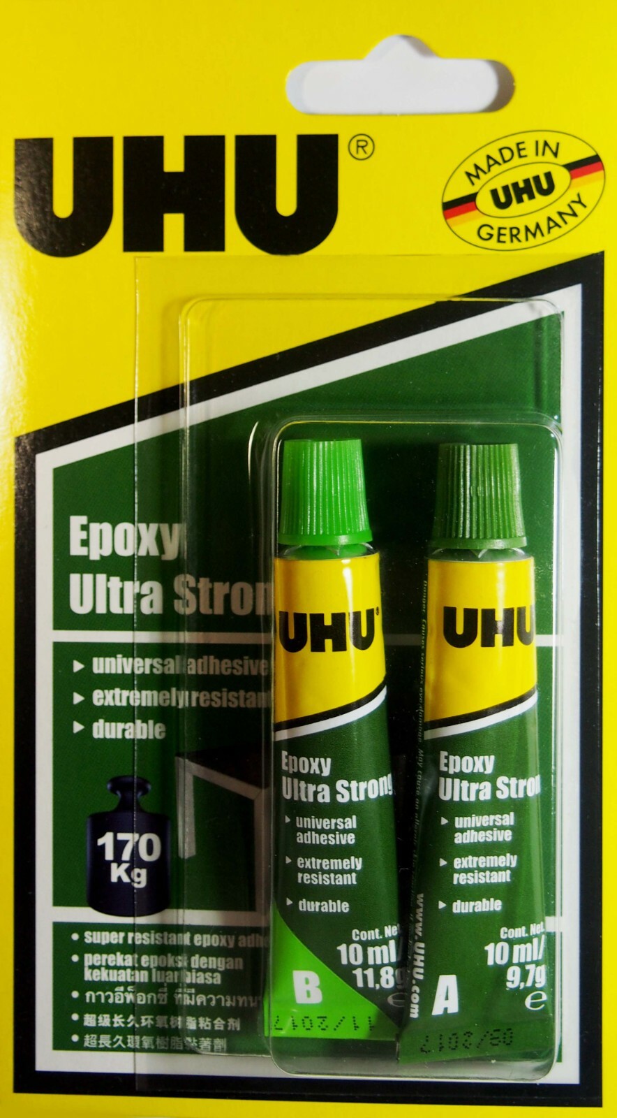 UHU Epoxy Ultra Strong 10 ml x 2 Made in Germany | eBay