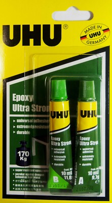 UHU Epoxy Ultra Strong 10 ml x 2 Made in Germany | eBay