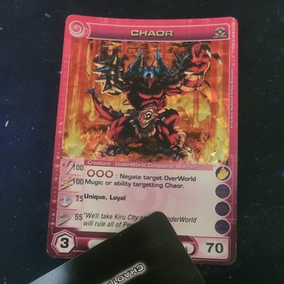Chaor 100/100/75/55 Ultra Rare Foil Chaotic Card | eBay