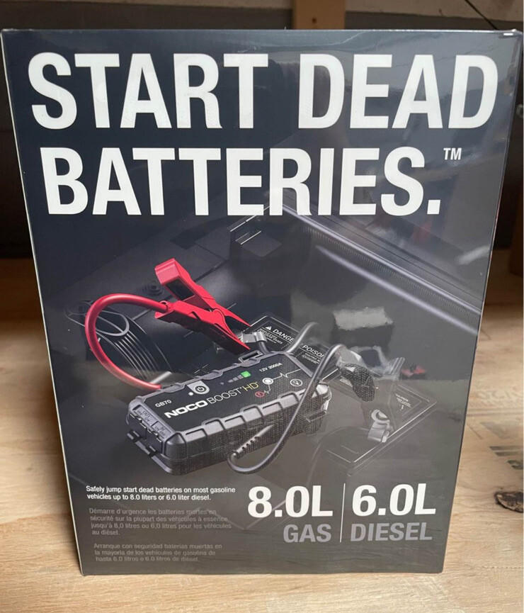 NOCO Genius Boost HD GB70 2,000A Jump-Starter Power Pack | eBay