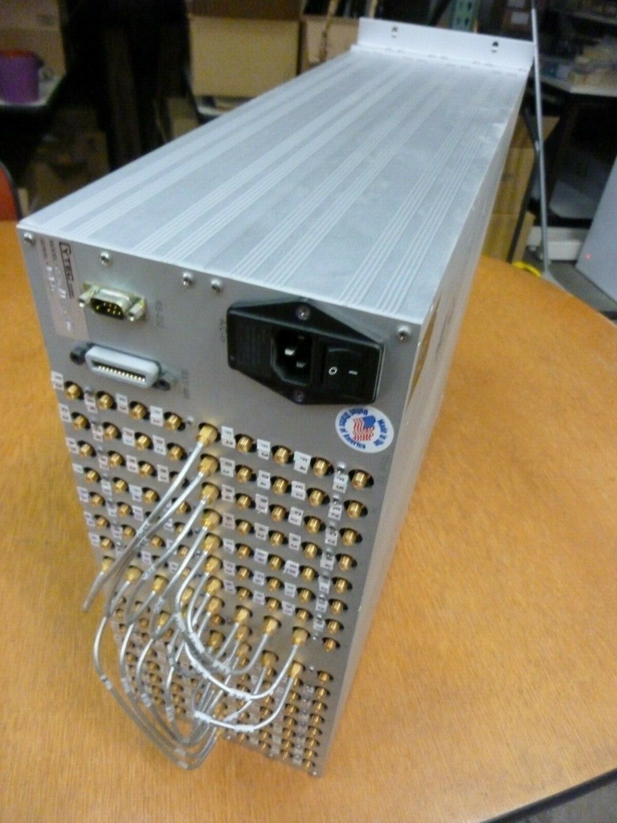 Cytec 50 ohm RF Matrix Multiplexer Switch Module 20" Rack Mount DC to ...