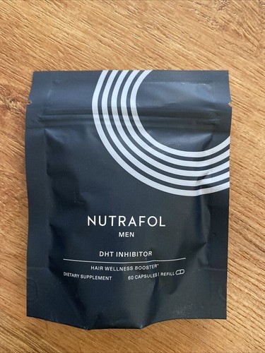 Nutrafol Men Supplement DHT Hair Growth 60 Capsules Refill Exp 6/2026 ...