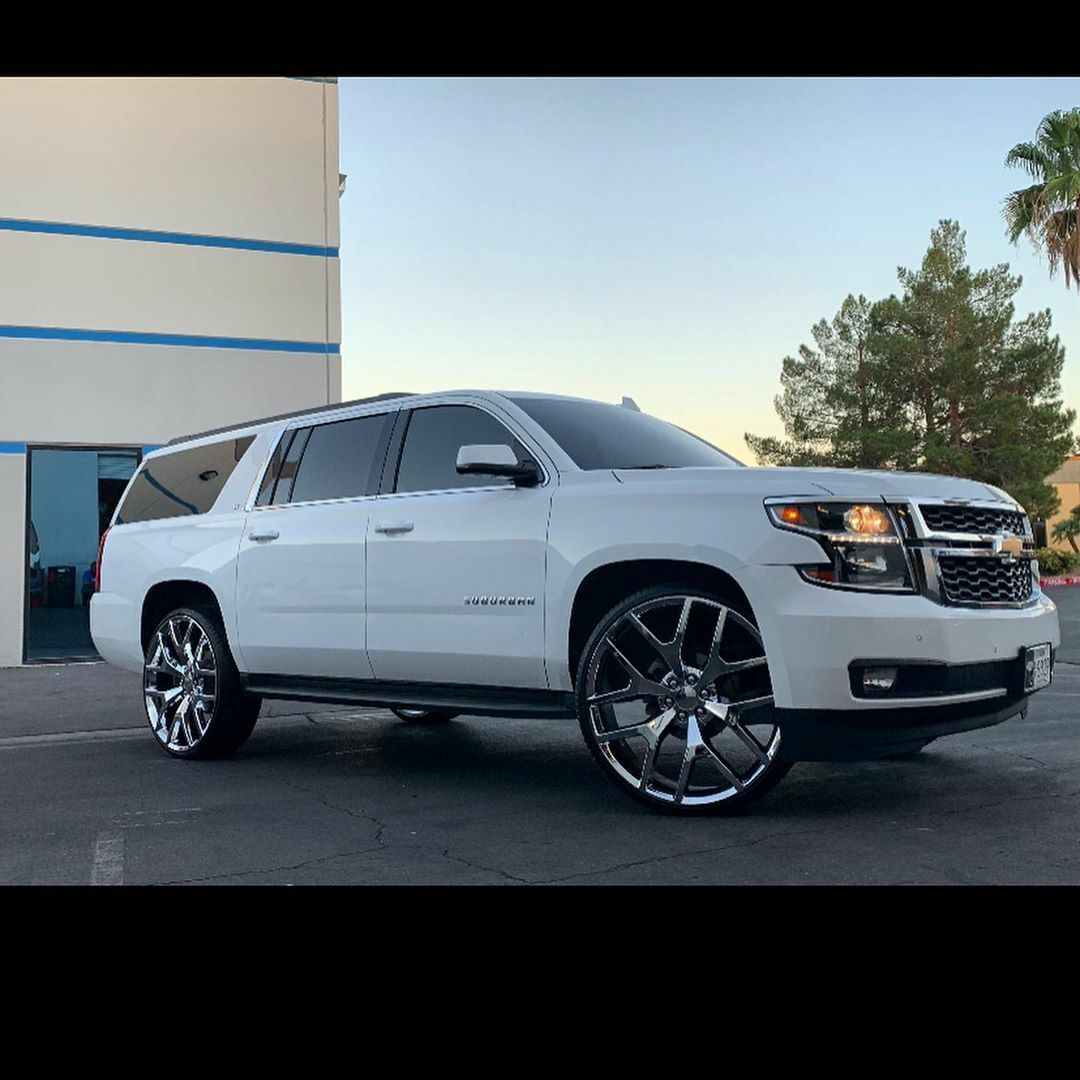 24" Inch Chrome Replica 288 G04 Sierra Honeycomb Snowflake Wheels Rims ...