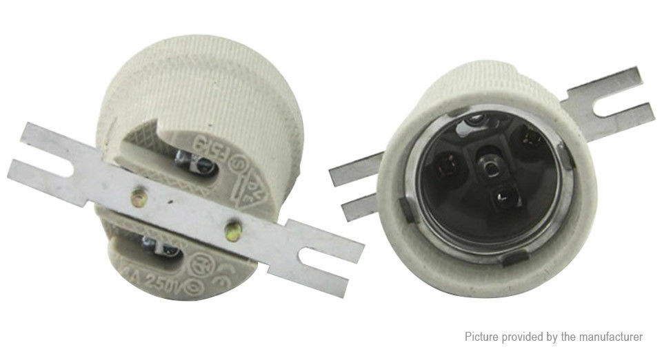 3x Ceiling Lamp Holder Light Bulb Socket Lamp Fitting E27 /B22 /E14 ...