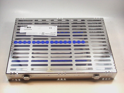 HU FRIEDY 16 Instrument Large Blue Cassette 8" x 11" x 1.25" | IM4168 ...