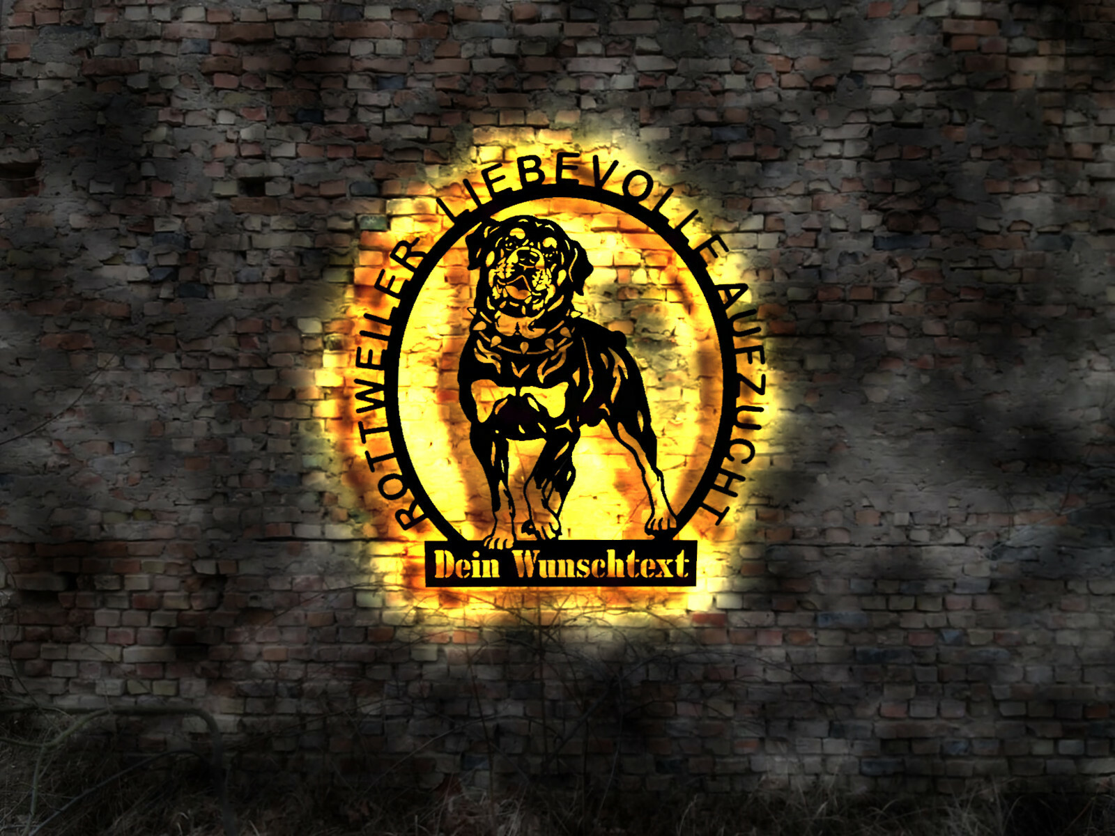 Rottweiler Aufzucht Züchter Emblem Zucht Logo Welpen Buch Zucht Welpe ...