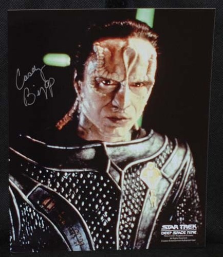 Casey Biggs (Damar) STAR TREK DEEP SPACE 9 AUTOGRAPH | eBay