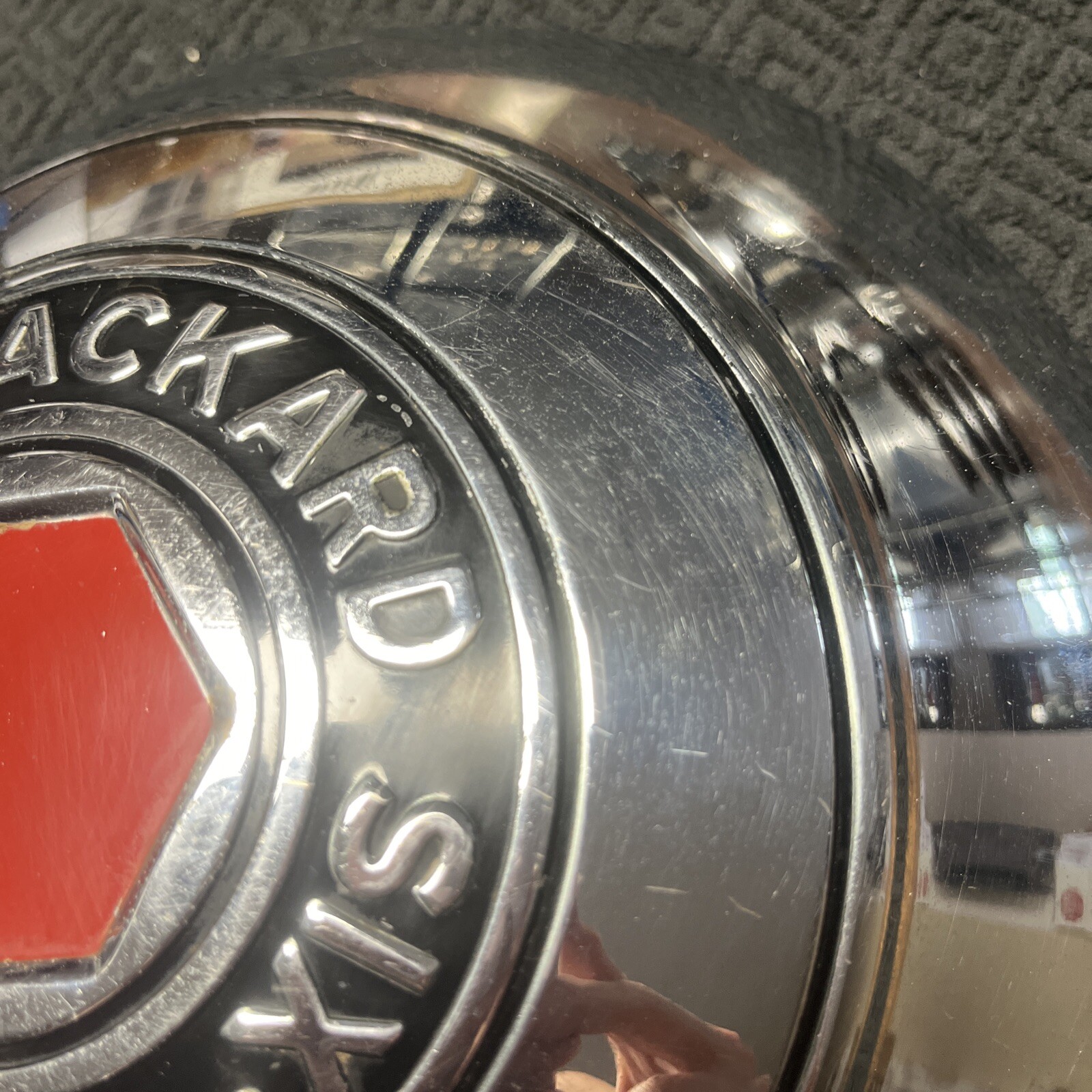 (1) Six-Packard OEM Wheel Center Rim Hub Cap Lug Cover 10” OD 7-5/8” ID ...