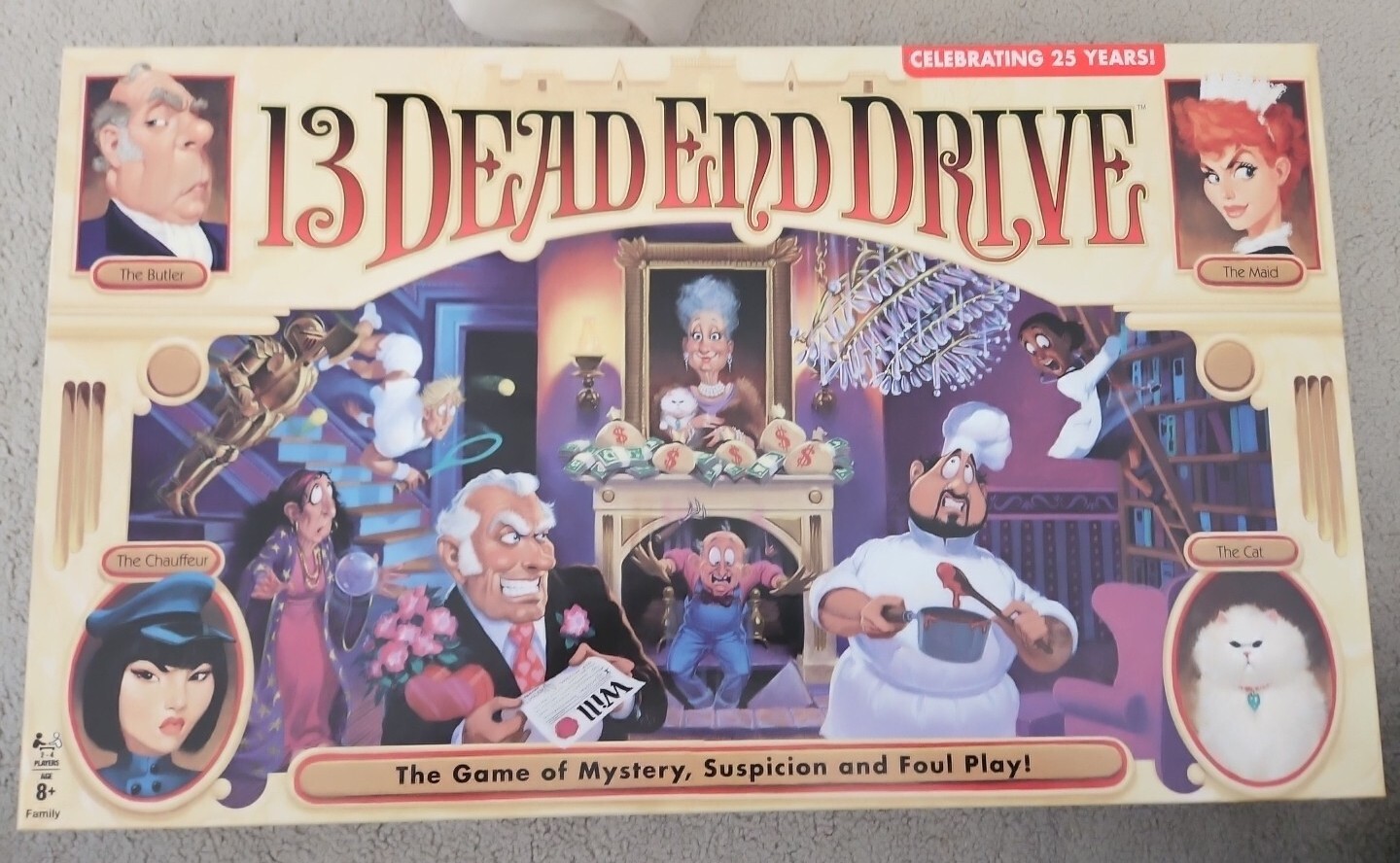 13 Dead End Drive Board Game Milton Bradley Mystery | eBay