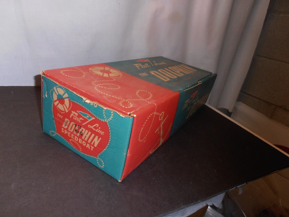 Fleet Line Dolphin Boat with Box | eBay