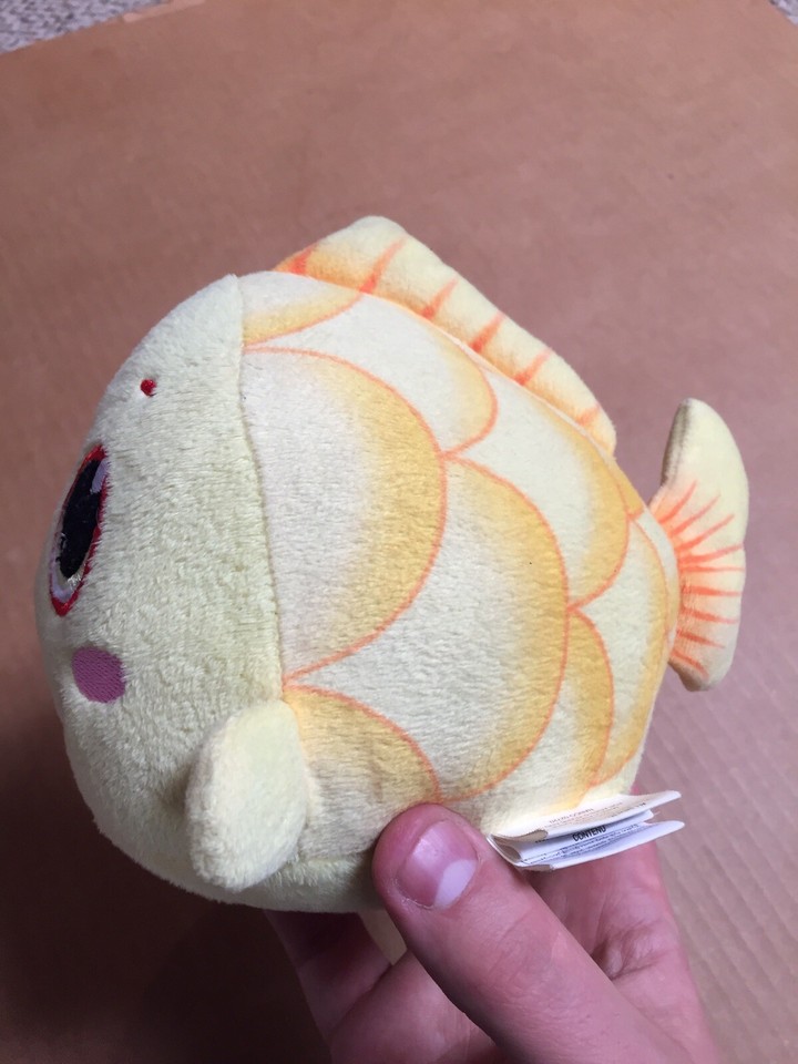 Fish yellow Nanco 6" stuffed plush Stuffed Animal Aquarium Pet Sea life ...