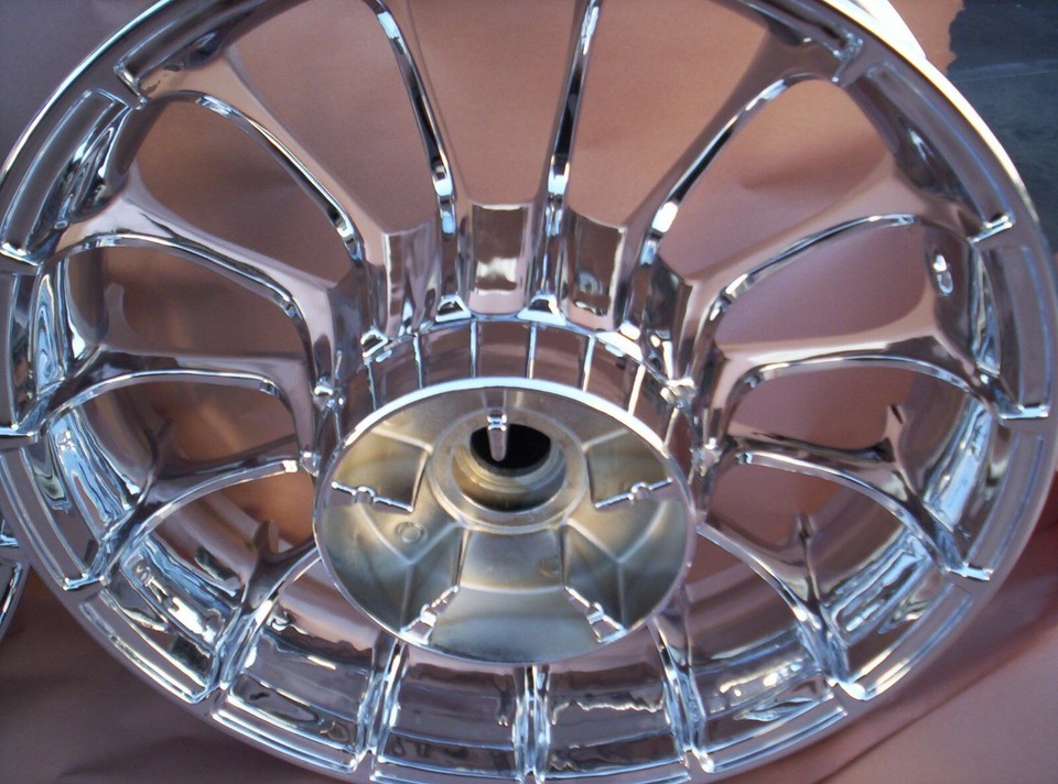 2009-2023 Harley-Davidson Touring Talon 15 Spoke Chrome Wheels | Front ...