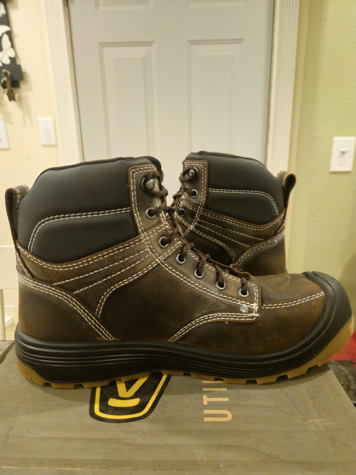 KEEN Utility Men's Fort Wayne 6” Waterproof Composite Toe Work Boots ...