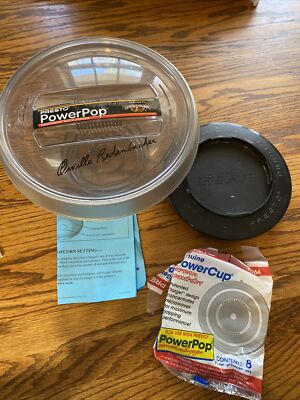 Presto PowerPop Microwave Multi-Popper Popcorn Maker Orville ...