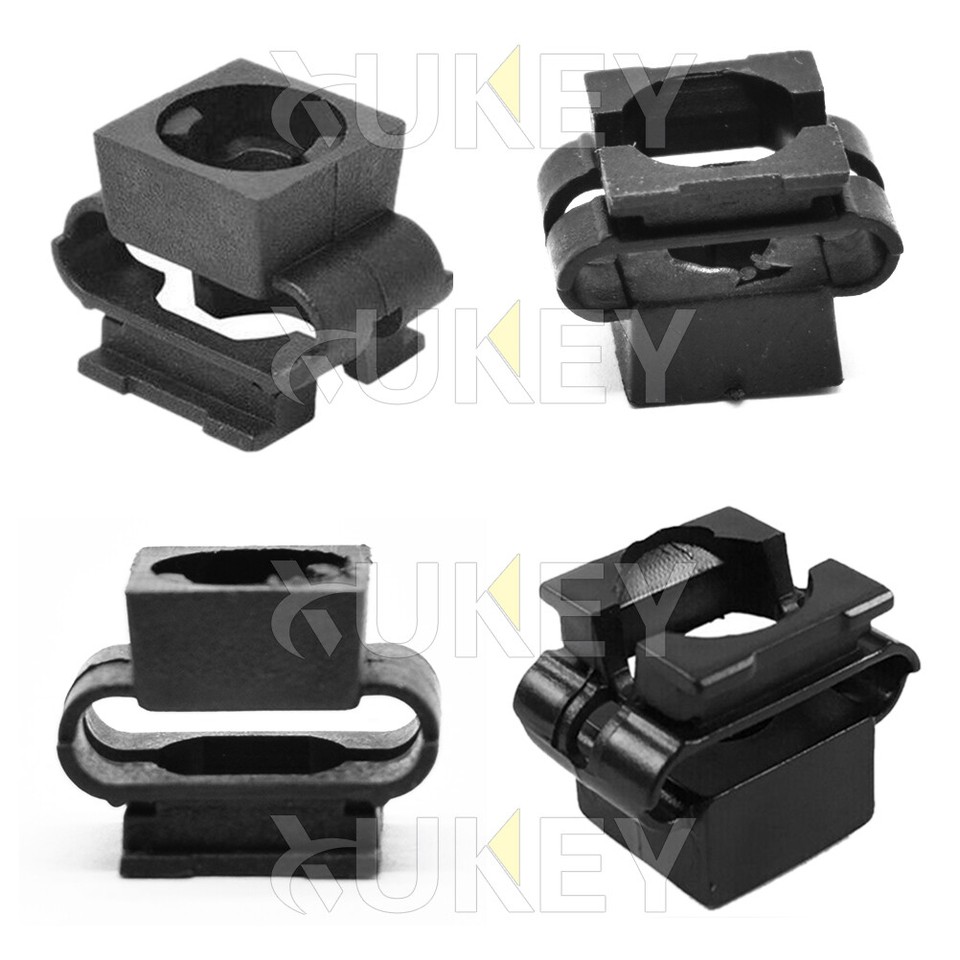 Engine Underbody Under Tray Shield Panel Clips Splash Guard Retainer ...