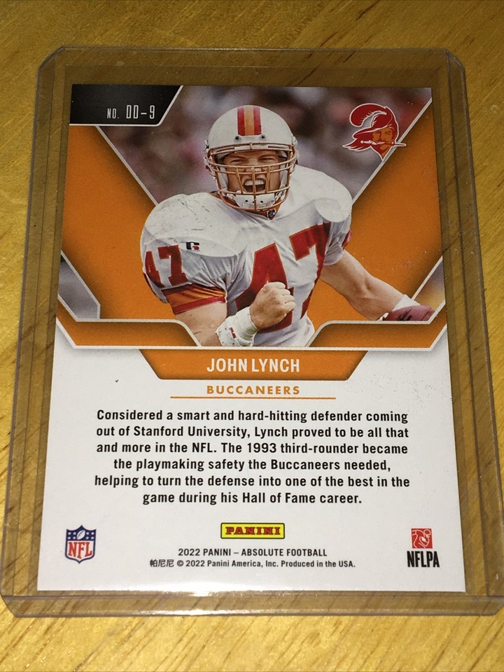 2022 Absolute John Lynch Draft Diamonds Tampa Bay Buccaneers | eBay