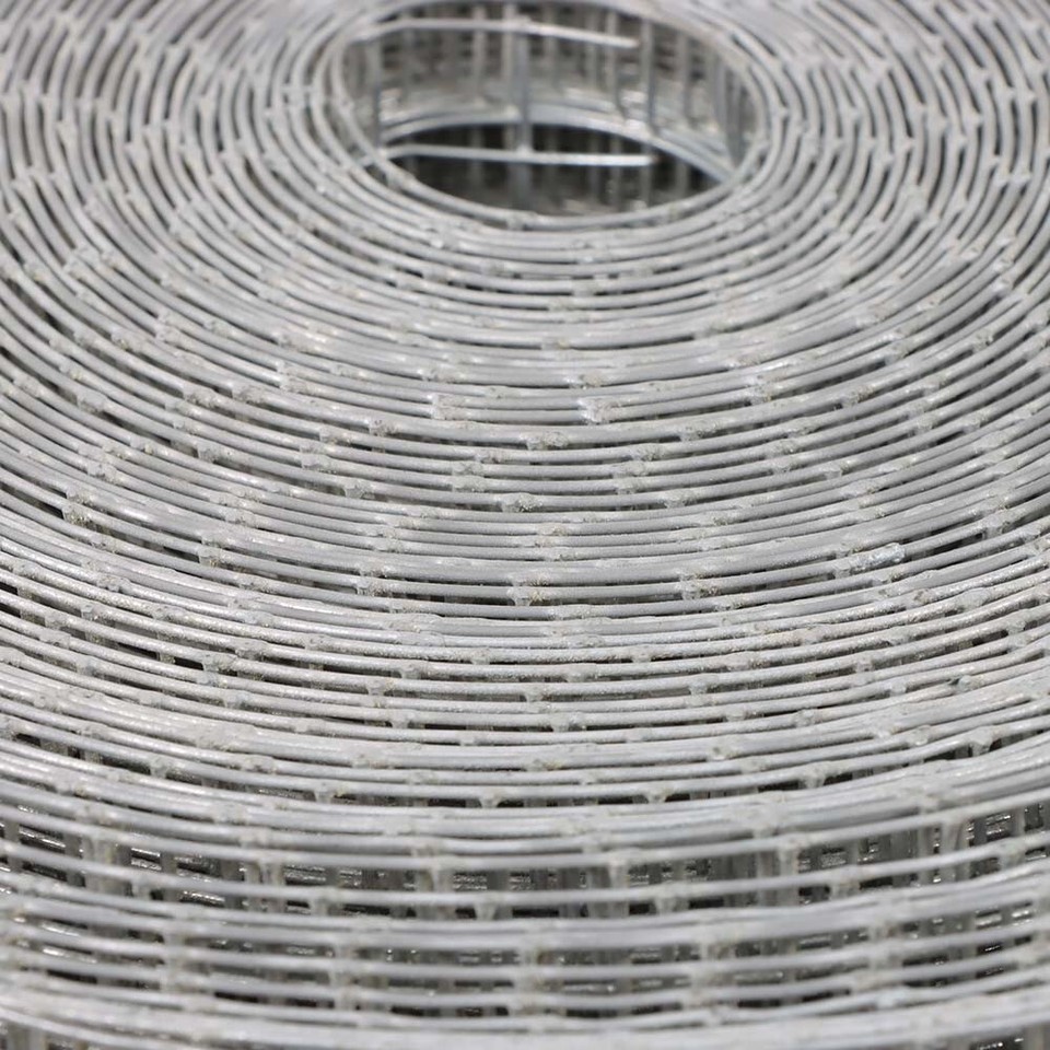 1/2" Hardware Square Metal Wire Roll Galvanized Welded Chicken Wire ...