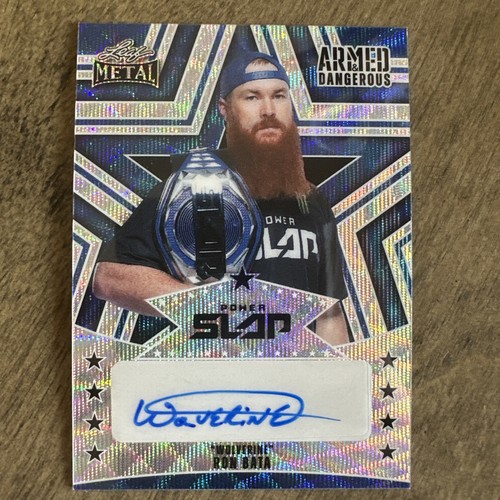 2025 Leaf Metal Power Slap “Wolverine” Ron Bata AUTO #16/20 Armed ...