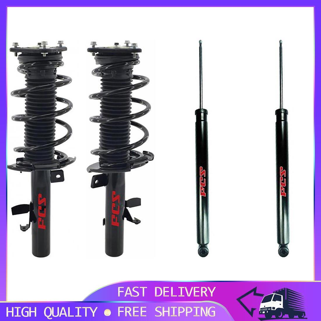 FCS Shocks Strut w/ Coil Spring Assembly For Ford Focus 2.0L 2015 2014 ...