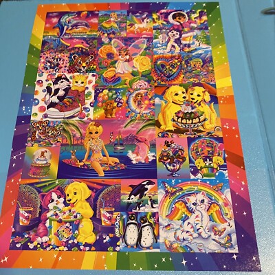 Lisa Frank Sticker Sheet | eBay