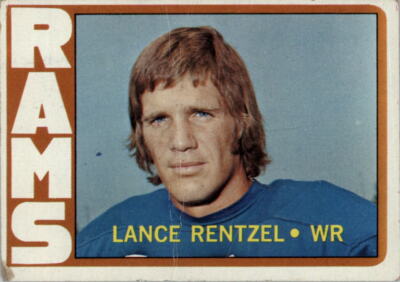 1972 Topps #81 Lance Rentzel - FAIR | eBay