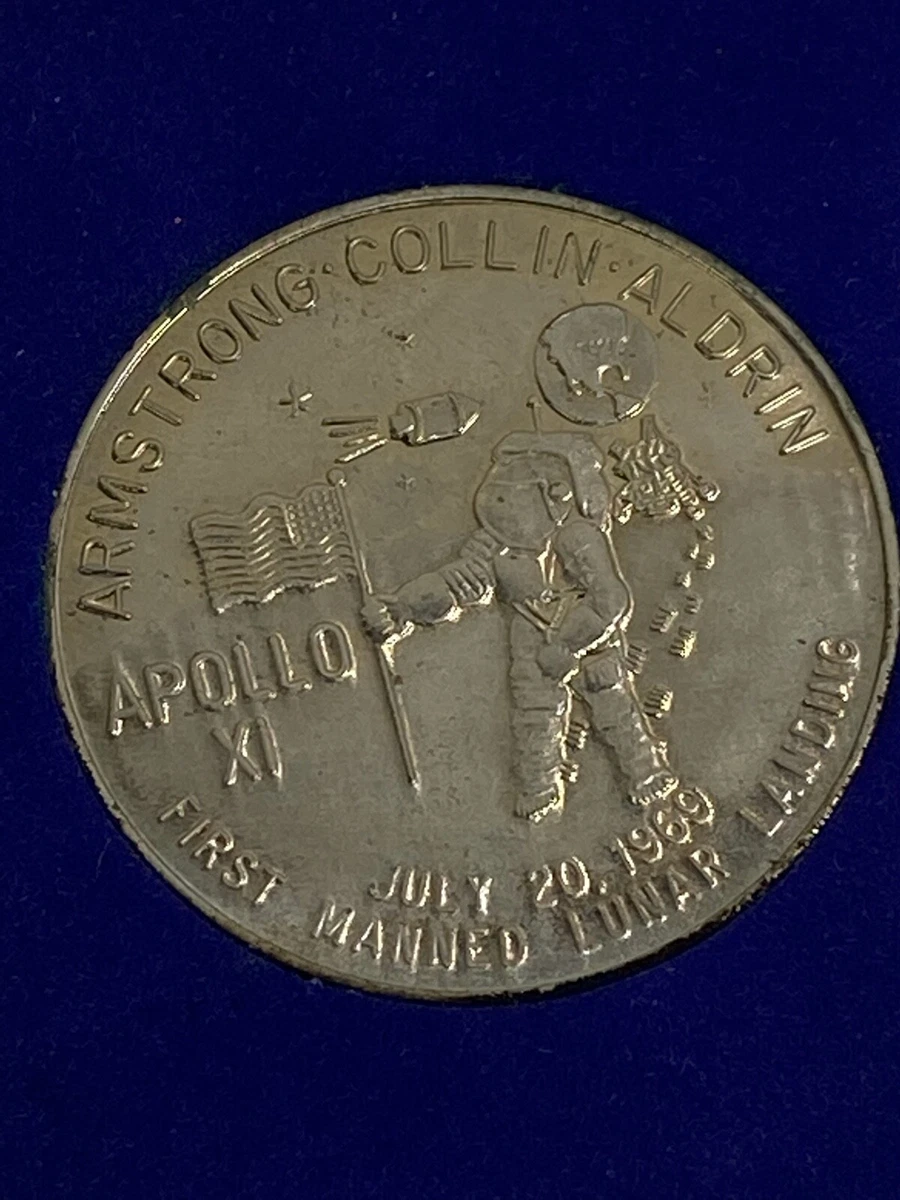 Nasa Apollo Xi Commemorative Coins