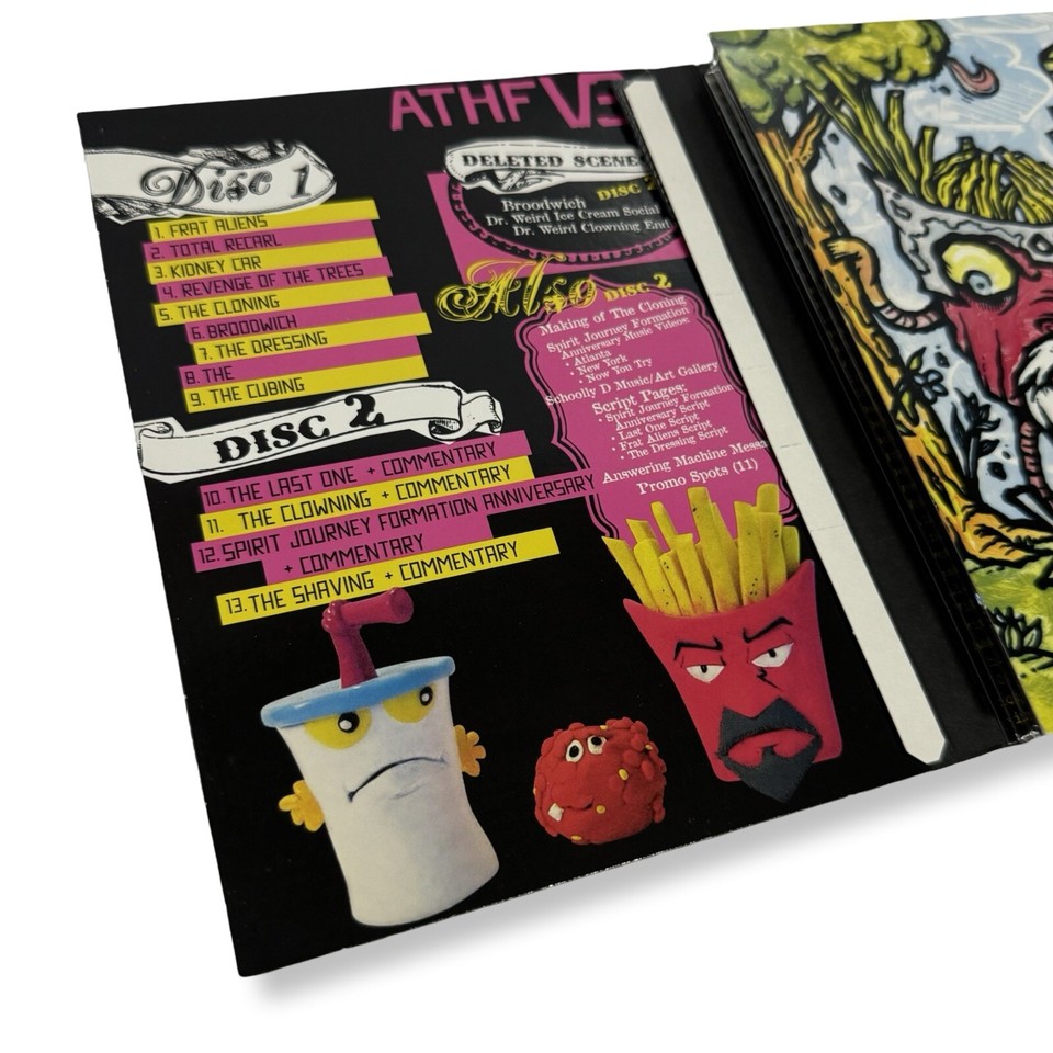 Aqua Teen Hunger Force Season 3 DVD (2004 2-Disc Set) VGUC ATHF ...