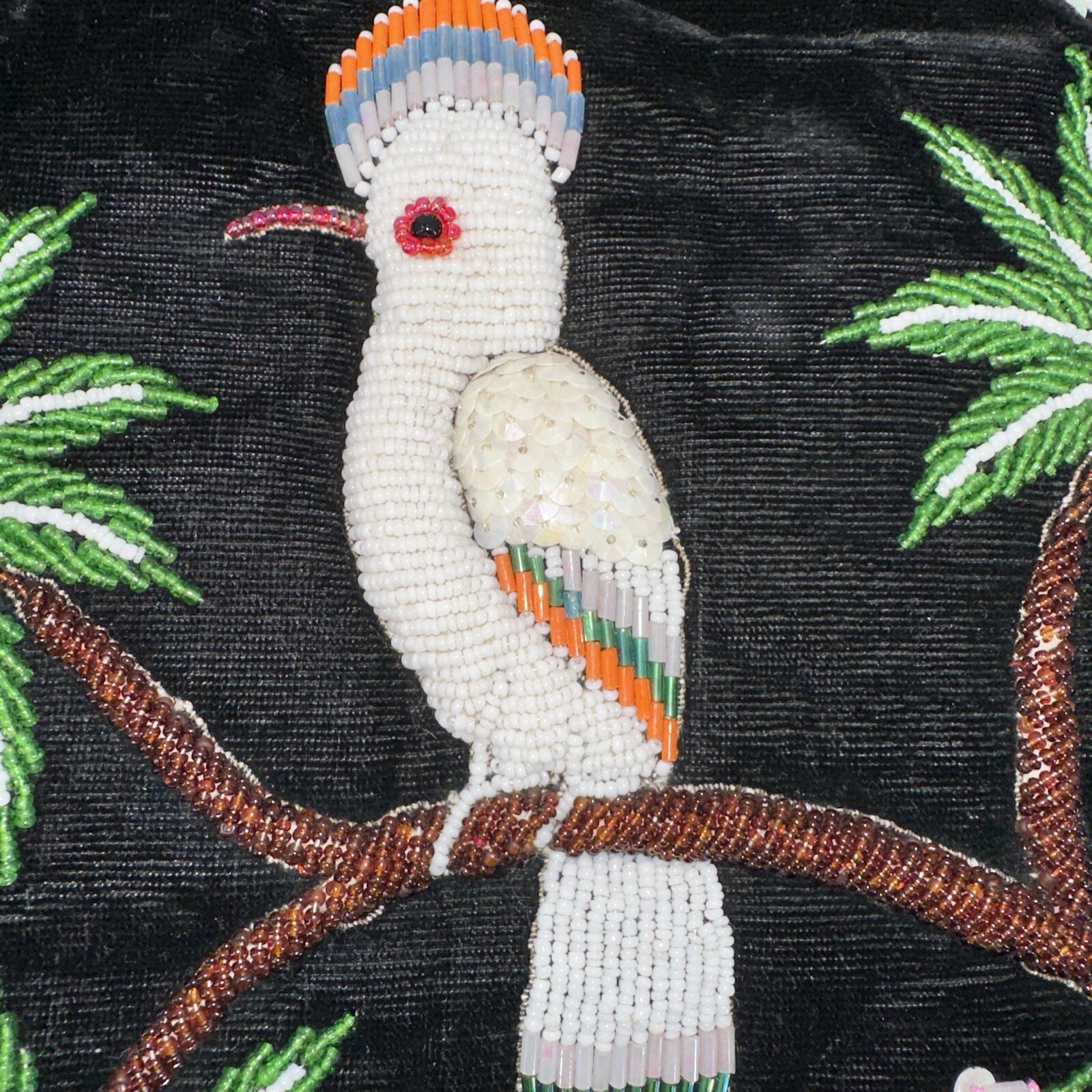 Antique Victorian Beadwork Velvet Tea Cosy 19thC Beaded Teapot Cozy | eBay