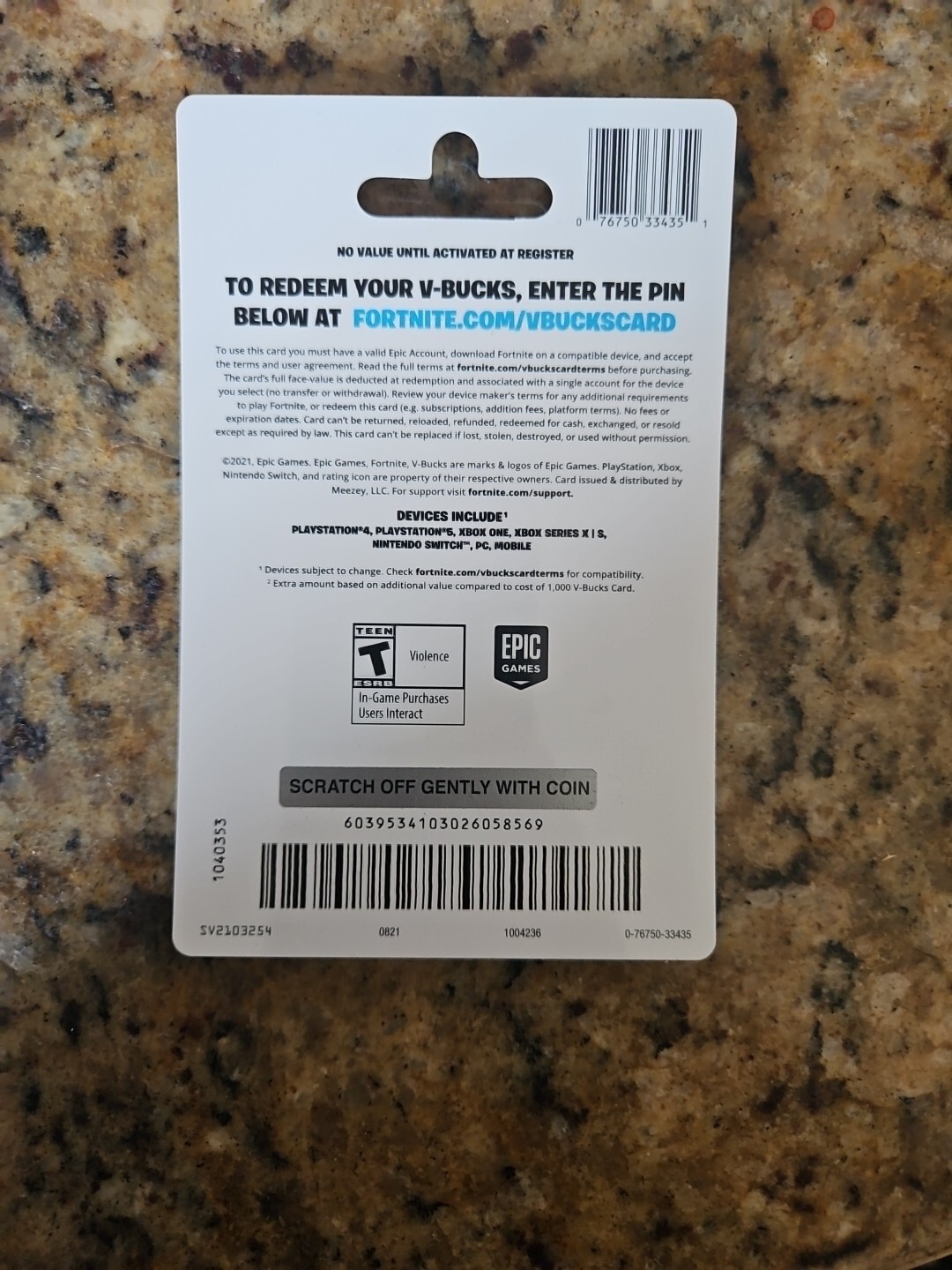 Fortnite 2800 v Bucks Gift Card - EXTRA 12% INCLUDED all devices