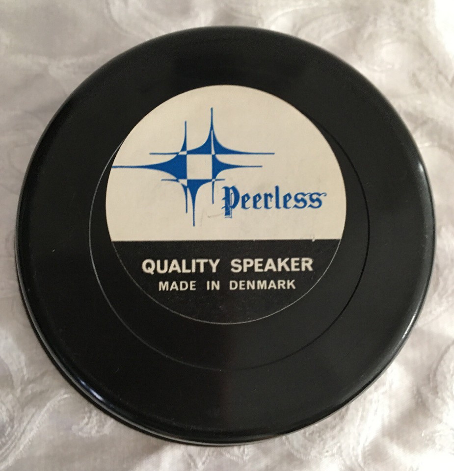 Peerless 2" Poly Dome Midrange 8 Ohm RARE! | eBay