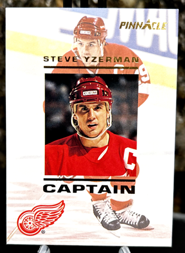 Steve Yzerman 1994-95 Pinnacle Captain #CA7 - DETROIT RED WINGS | eBay
