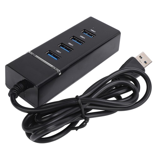USB 2.0 Hub 4 Port 480Mbps USB Docking Station With LED Indicator For ...