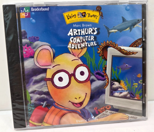Living Books Marc Browns Arthurs Computer Adventure PC CD (New, Sealed ...