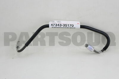 4734335170 Genuine Toyota TUBE, WHEEL CYLINDER, FRONT LH NO.1 47343 ...