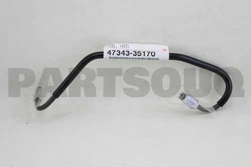 4734335170 Genuine Toyota TUBE, WHEEL CYLINDER, FRONT LH NO.1 47343 ...