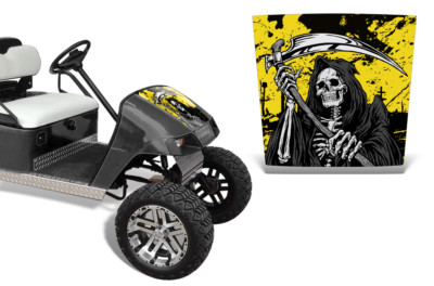 Golf Cart Hood ONLY Graphic Decal Sticker For EZ-Go TXT 1994-2013 REAP ...