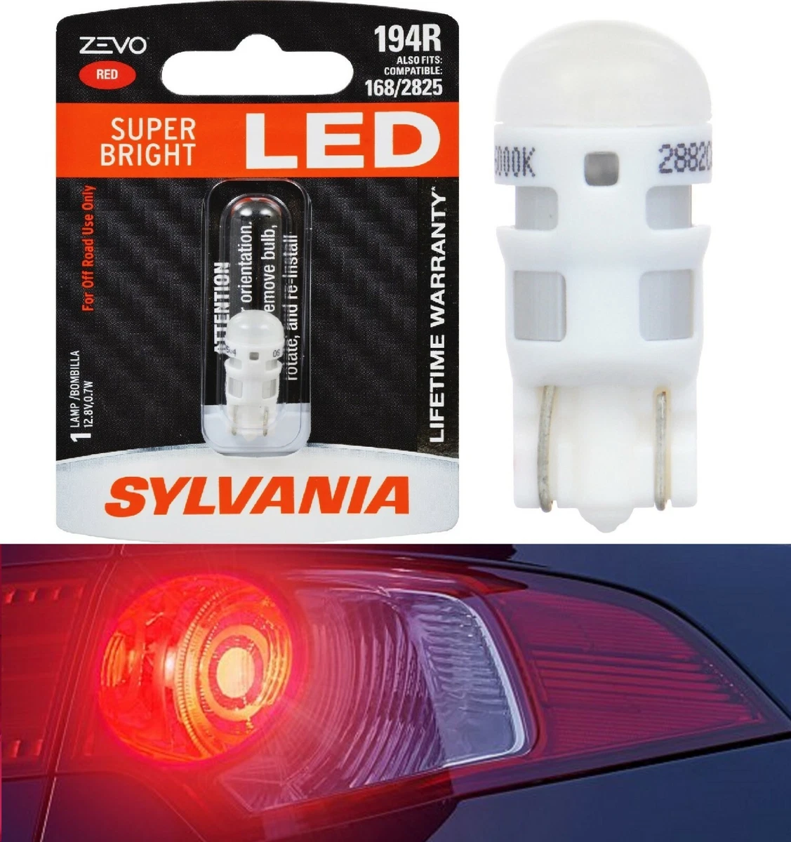 Sylvania Tail Light Bulb Chart | Shelly Lighting