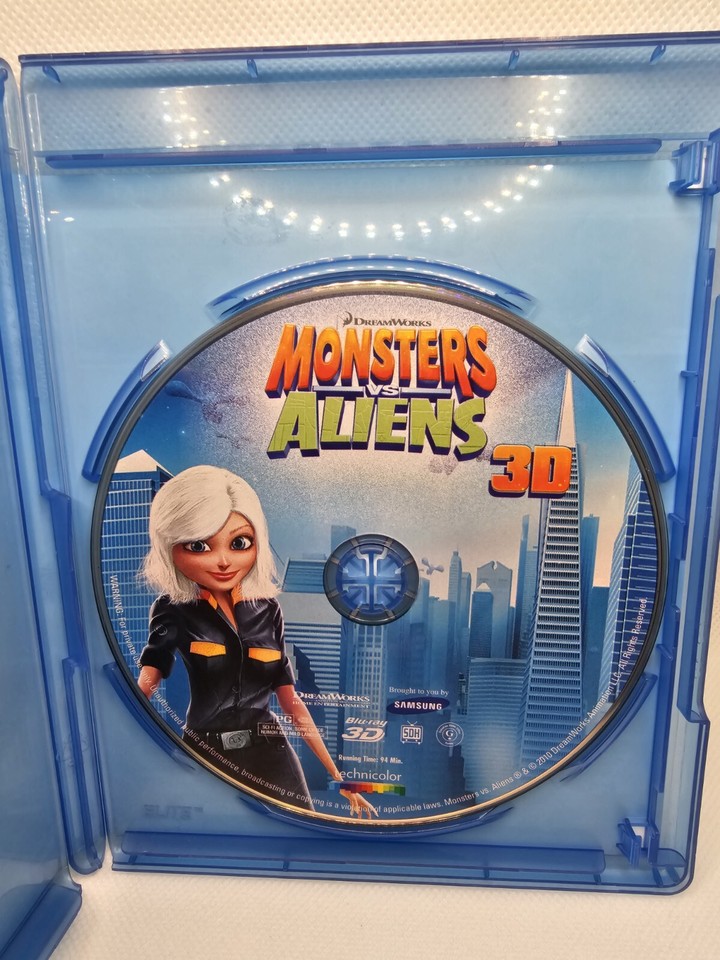 Monsters vs. Aliens 2009 (3D Blu-ray ONLY) 97360716245 | eBay