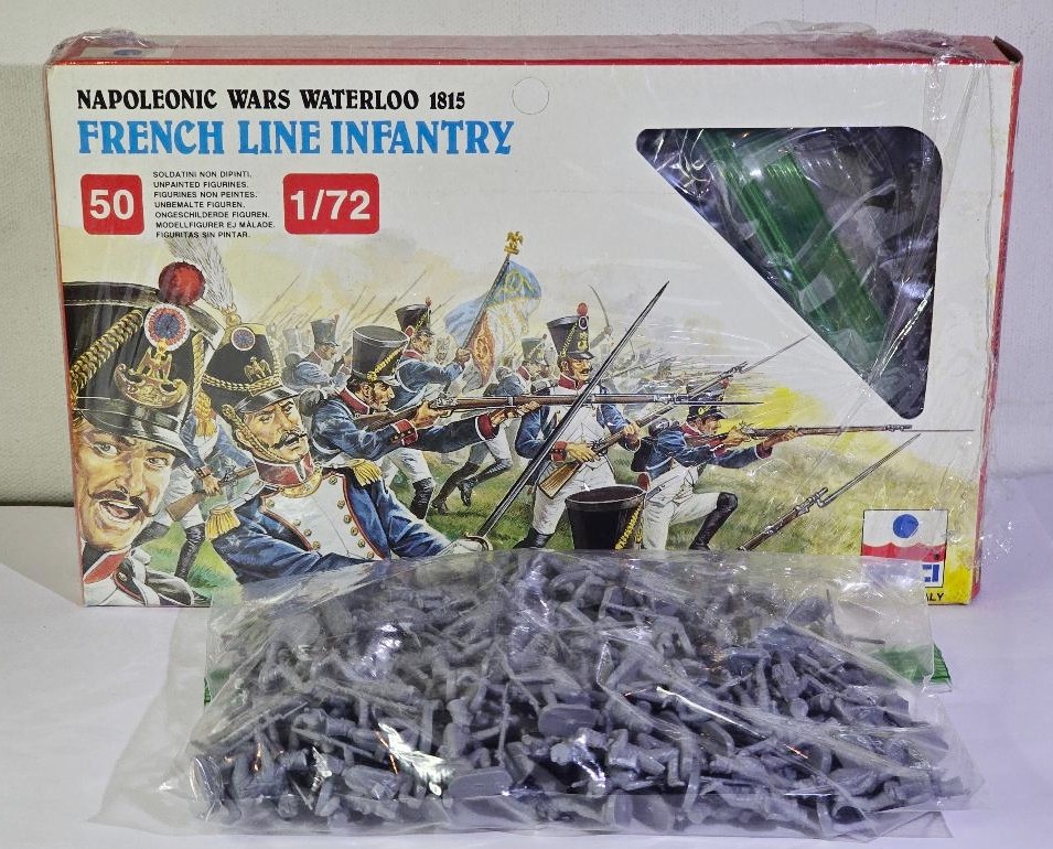 ESCI 227 Waterloo French Line Infantry 3 COMPLETE Sets Plus Xtras 275 ...