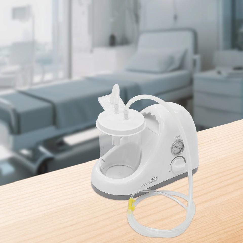 Portable Phlegm Suction Machine, Portable Phlegm Suction Unit AC 110V ...