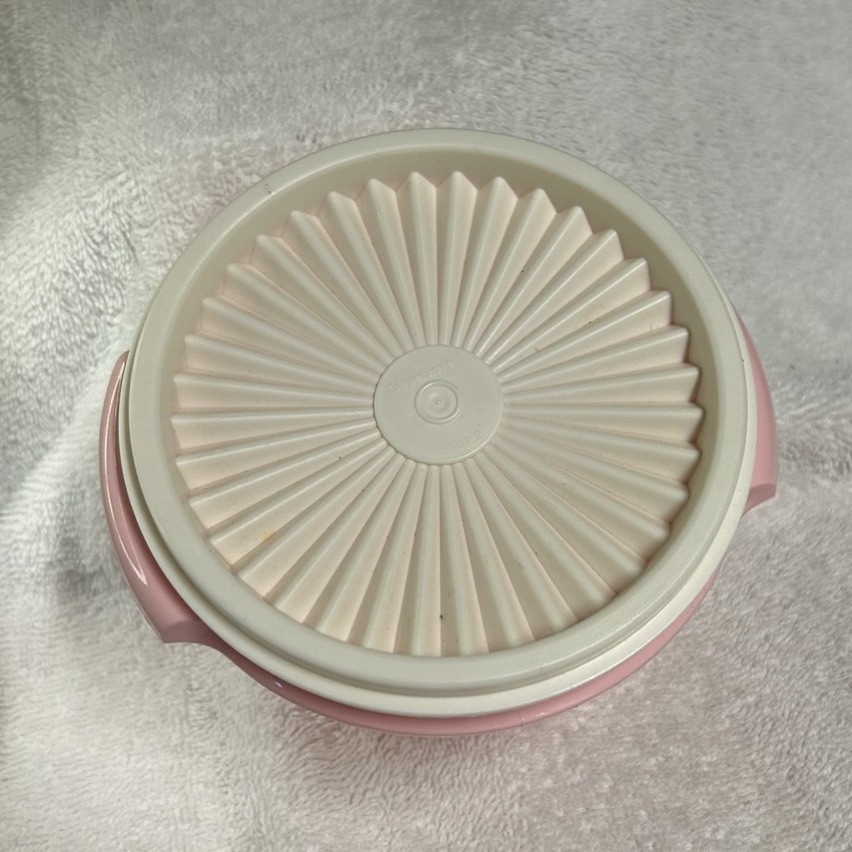 Tupperware 2 1/2 Cup Pink Container | eBay UK